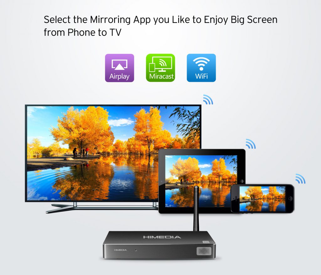 กล่องทีวี Android Box Himedia H8 Pro 16GB Flash Ram 2GB DDR 4K60fps